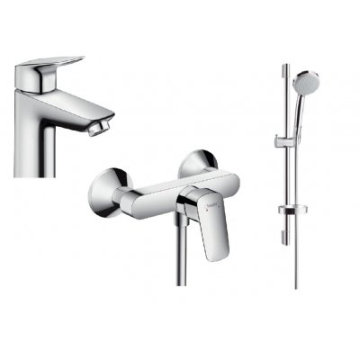 Zestaw Hansgrohe Croma 27772000 + Hansgrohe Logis 71100000 + Hansgrohe ...