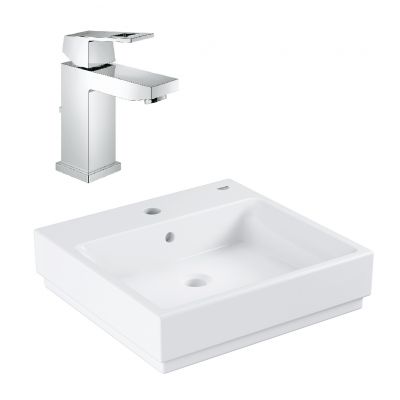 Zestaw Grohe Eurocube 23127000 + Grohe Cube Ceramic 3947800H ...