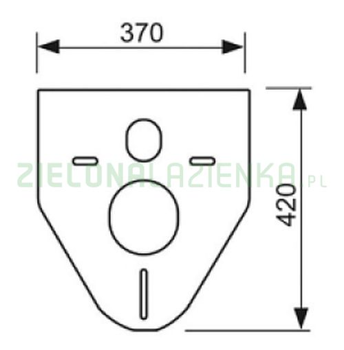 Tece Profil 9200010 uszczelka stelaża - sklep Zielonalazienka.pl